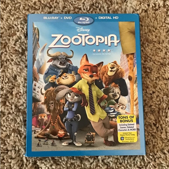 Disney | Media | Disneys Zootopia On Bluraydvddigital Hd | Poshmark